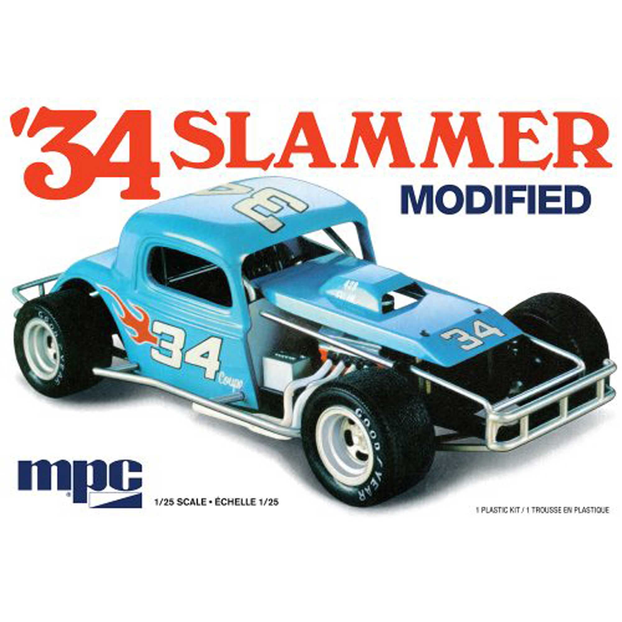 MPC 1/25 1934 Slammer Modified MPC927M Plastics Car/Truck 1/24-1/25 ...