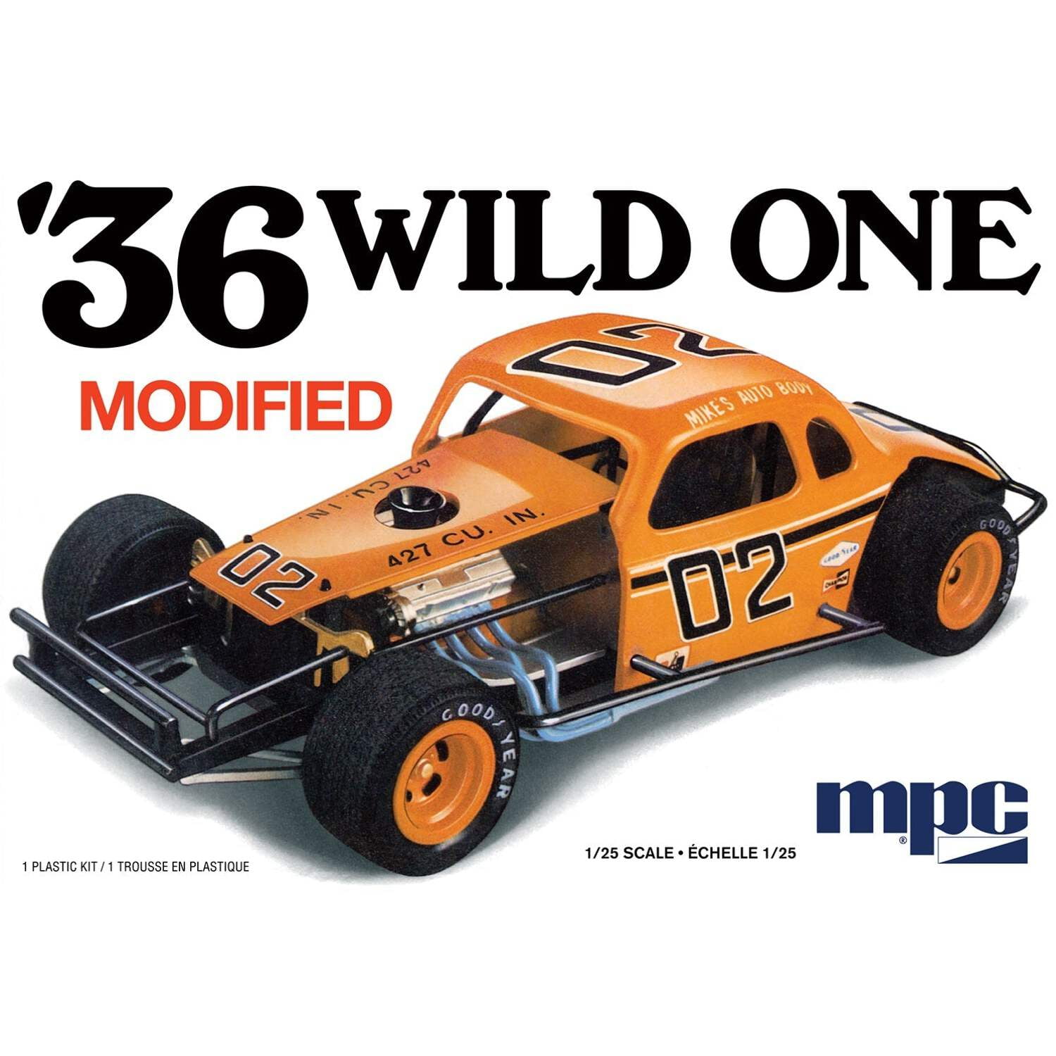 MPC 1/25 Scale 1936 Wild One Modified Plastic Model Kit, Detailed ...