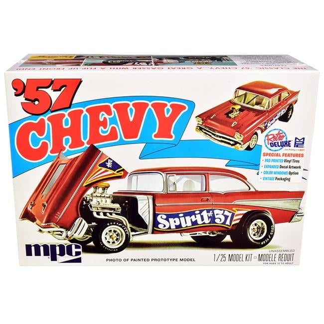 MPC 1/25 Model Car: 1957 Chevy Flip Nose Spirit of 57 for Adults and ...