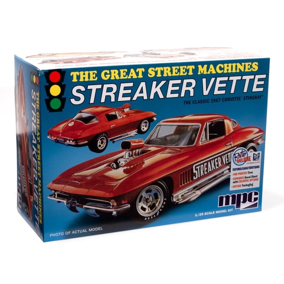 MPC: 1:25 Scale Model Kit - 1967 Chevy Corvette Stingray Streaker Vette ...