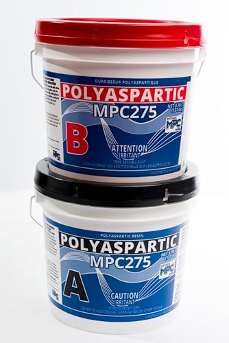 MPC-275 Polyaspartic Polyurea Coating System, Thin, Clear Coating and ...