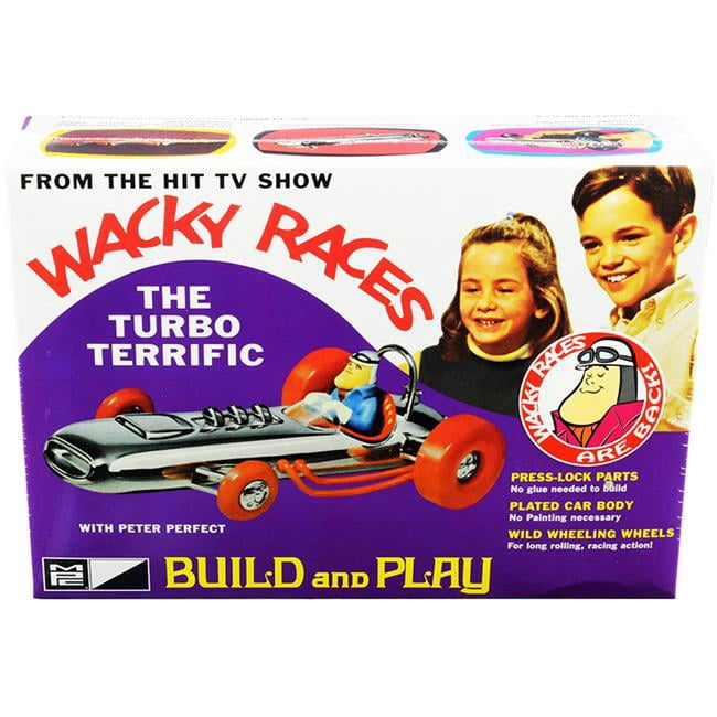 Skill 2 Snap Model Kit The Turbo Terrific with Peter Perfect Figurine ...