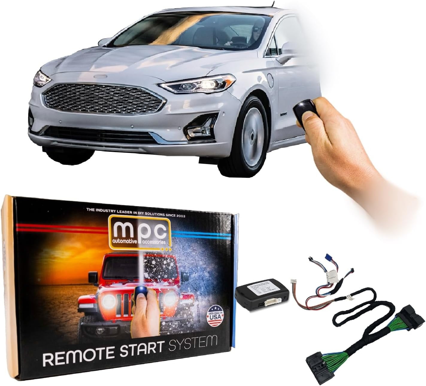 MPC Remote Start Kit Compatible with 2014-2021 Ford Fusion || Plug n ...