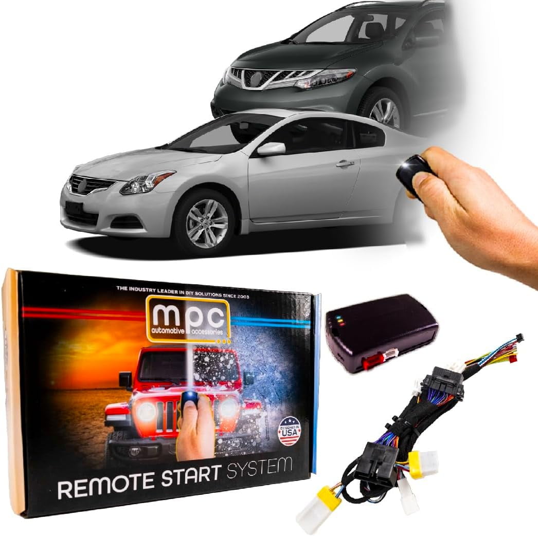 MPC Remote Start Kit Compatible with Nissan Murano & Maxima 2009-2014 | Altima 2009-12 | Uses ...