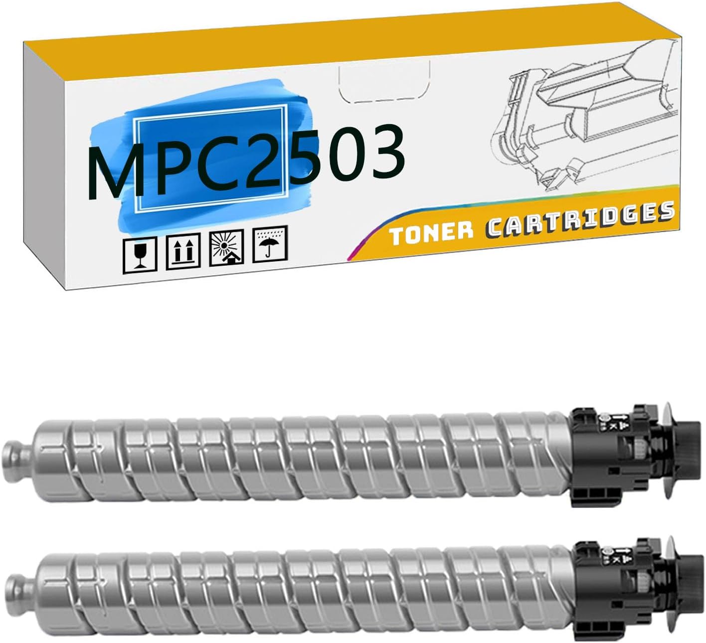 MPC2503 Toner Cartridges Compatible for Ricoh MPC2011SP MPC2003SP ...