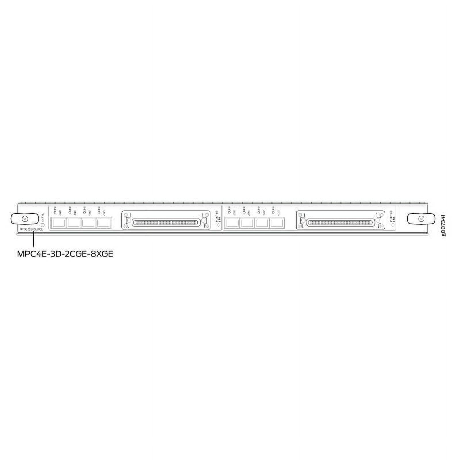 MPC4E-3D-2CGE-8XGE Expansion Module - Walmart.com
