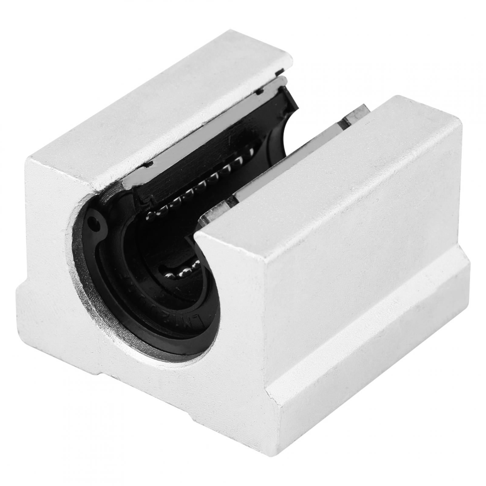 MPC5 SBR20UU Open Linear Bearing Slide Block, Rust Proof & High Precision for CNC, Durable ...