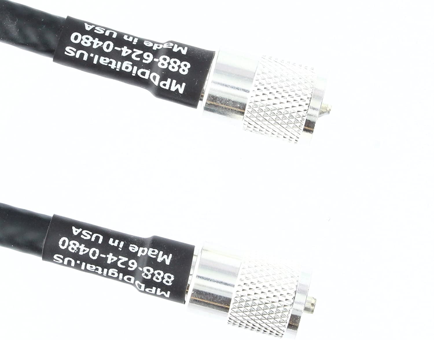 MPD Digital I RG213 Coax Cable I PL259 to PL259 UHF Connectors I Low ...