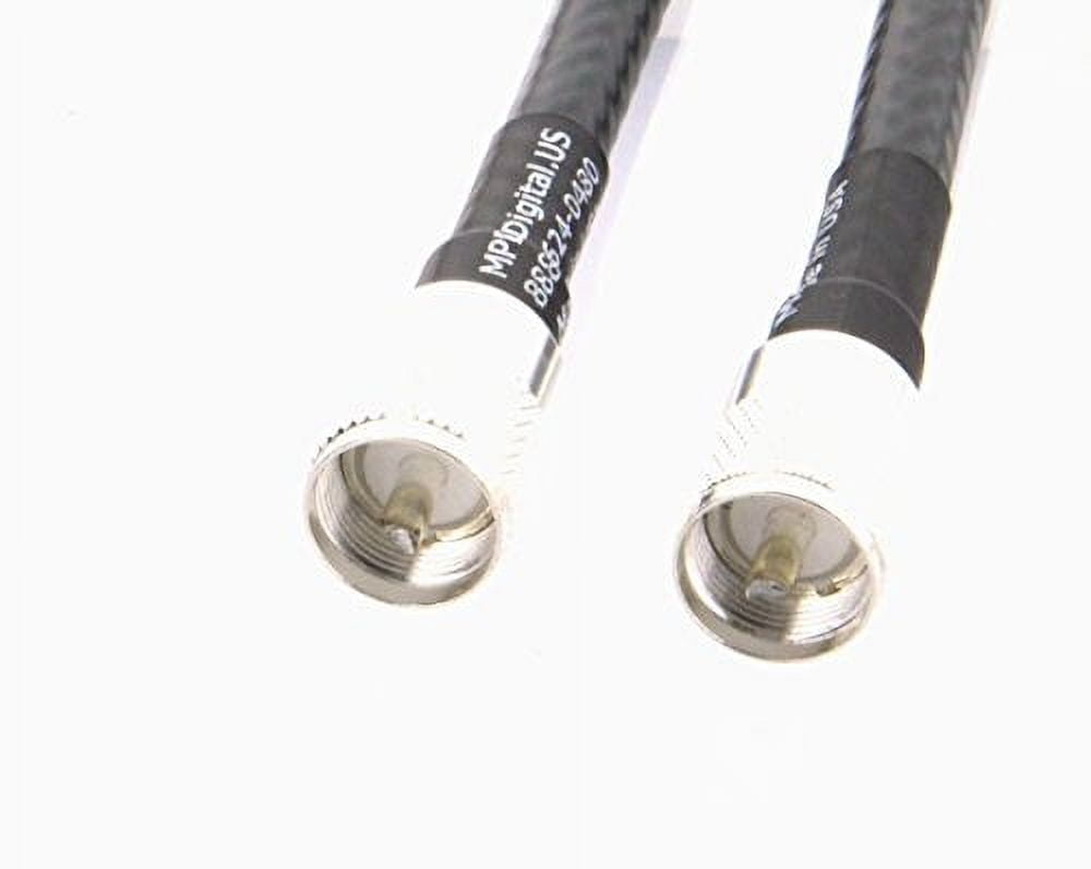 MPD Digital I RG213 Coax Cable I PL259 to PL259 UHF Connectors I Low ...