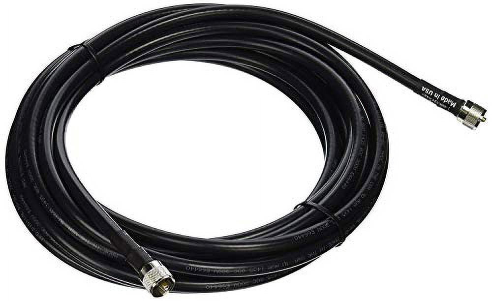 MPD Digital MILSPEC RG213 50 OHM RF Coaxial Cable with UHF PL259 Male ...
