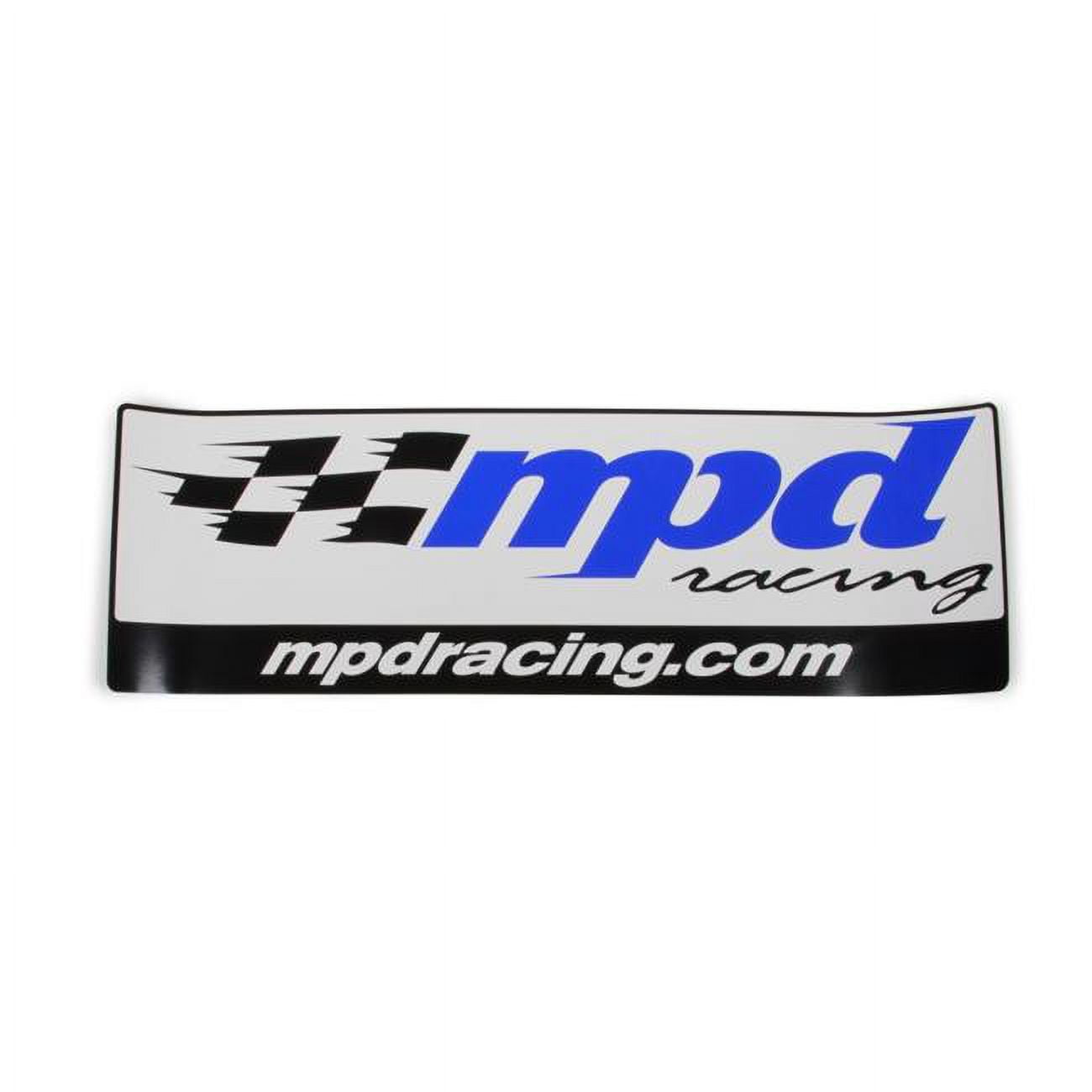 MPD Racing 018 6 x 18 in. MPD Logo Decal - Walmart.com