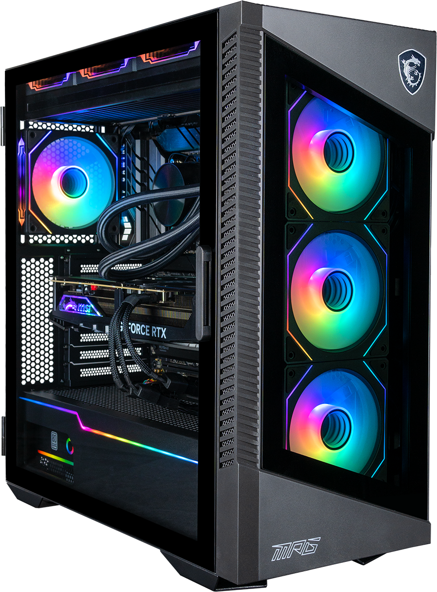 MPG Velox by MSI Gaming Desktop (NVD GeForce RTX 5080, Intel 24 Core Ultra 9 285K, 64GB DDR5 RAM ...