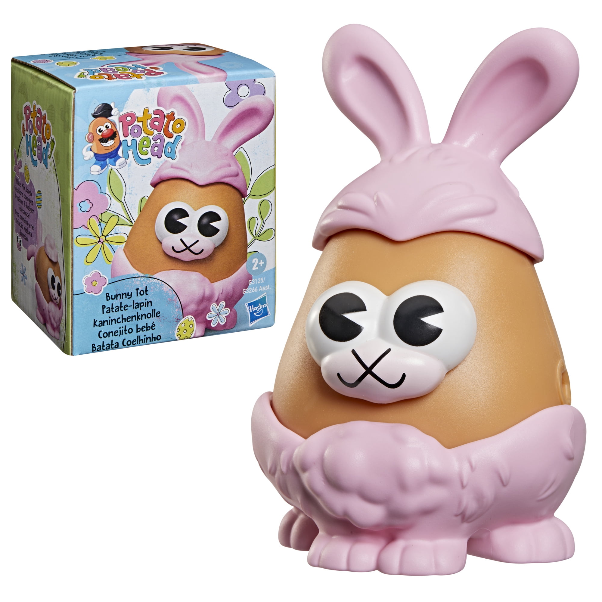 Potato Head Bunny Tot with 5 Pieces, Gifts for Kids, Ages 2+ - Walmart.com
