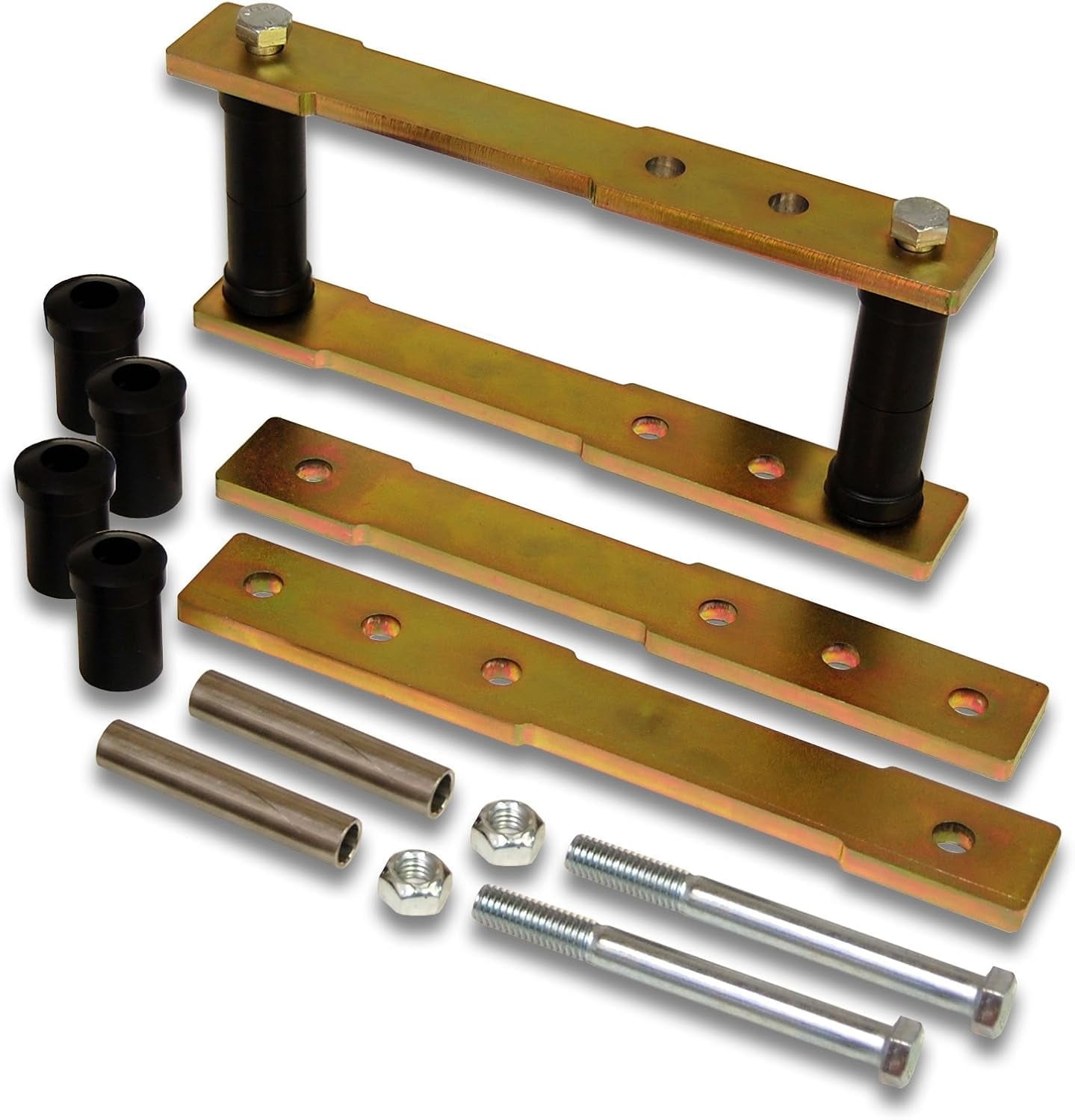 MPI 1" to 4" Adjustable 3-Position Rear Leaf Spring Shackle Lift Kit ...