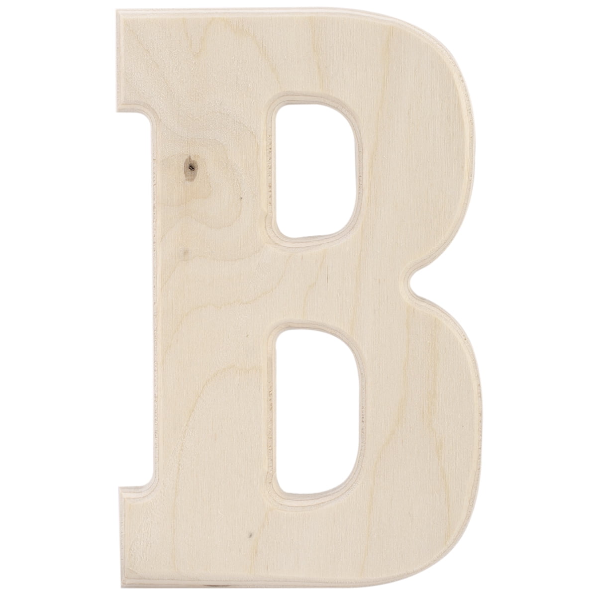 Baltic Birch University Font Letters & Numbers 5.25"-B, Pk 6, MPI ...