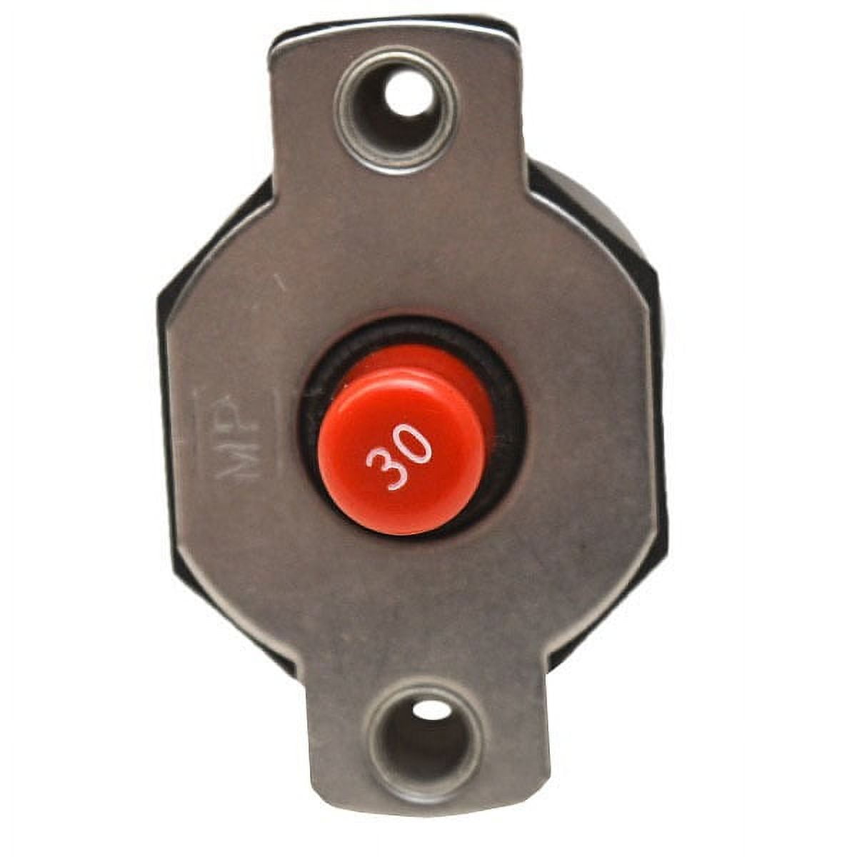 MPI Boat Push Button Breaker 1810E11-2T0300 | 30A 2 Inch - Walmart.com