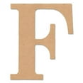MPI Wood 8" Letter Classic Font F - Walmart.com