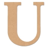 MPI Wood 8" Letter Classic Font U - Walmart.com
