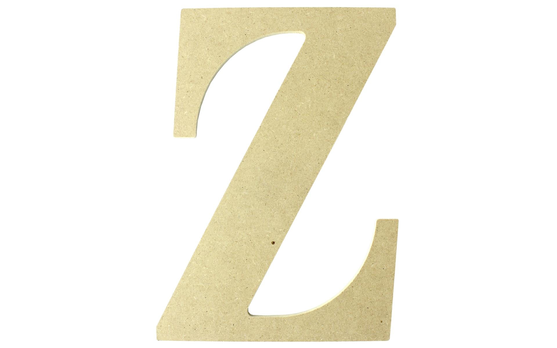 MPI Wood Letter 9.5" MDF Z - Walmart.com