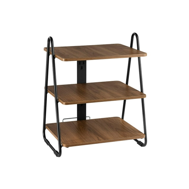MPM 3 Tiers Industrial Style Storage Rack with Cable Management ...