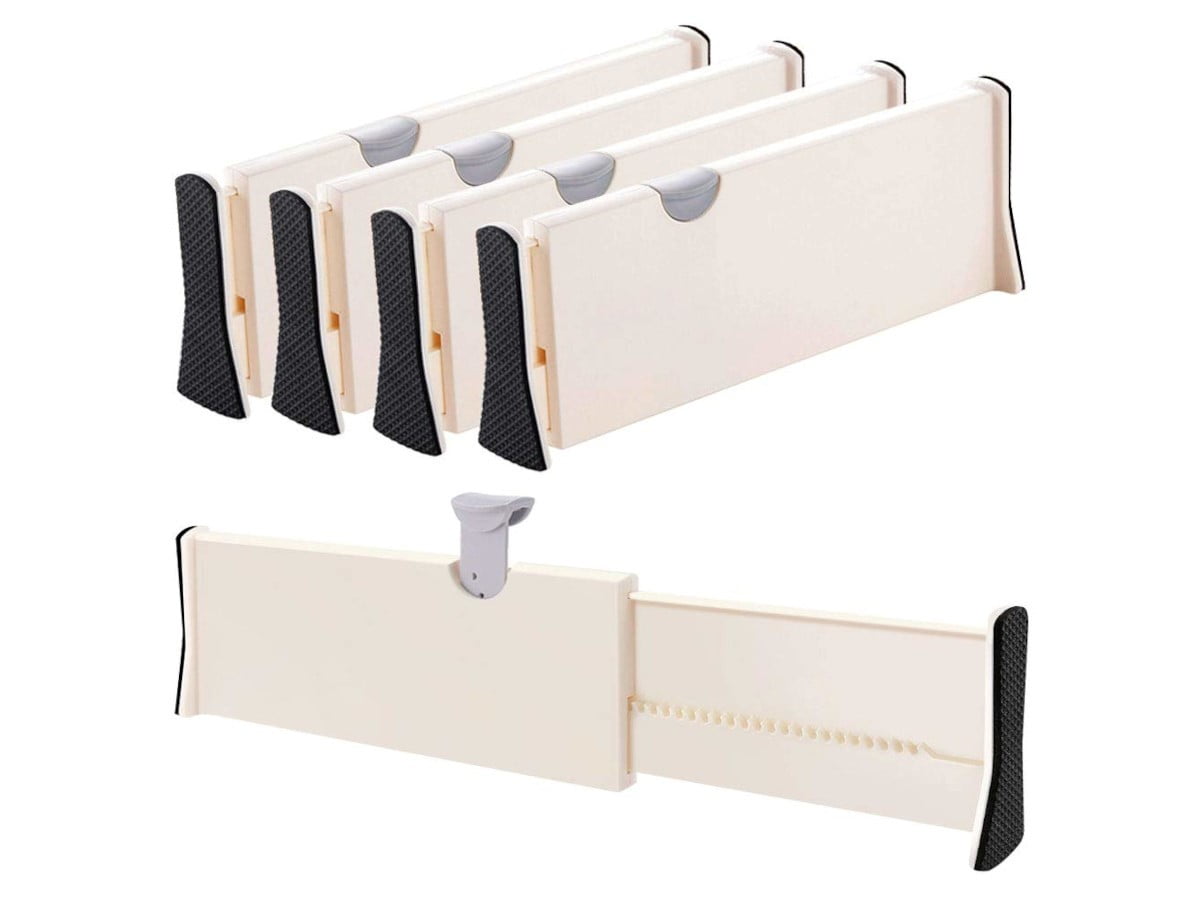 MPM 4 pack Expandable Organizer, Adjustable Storage Separator for ...