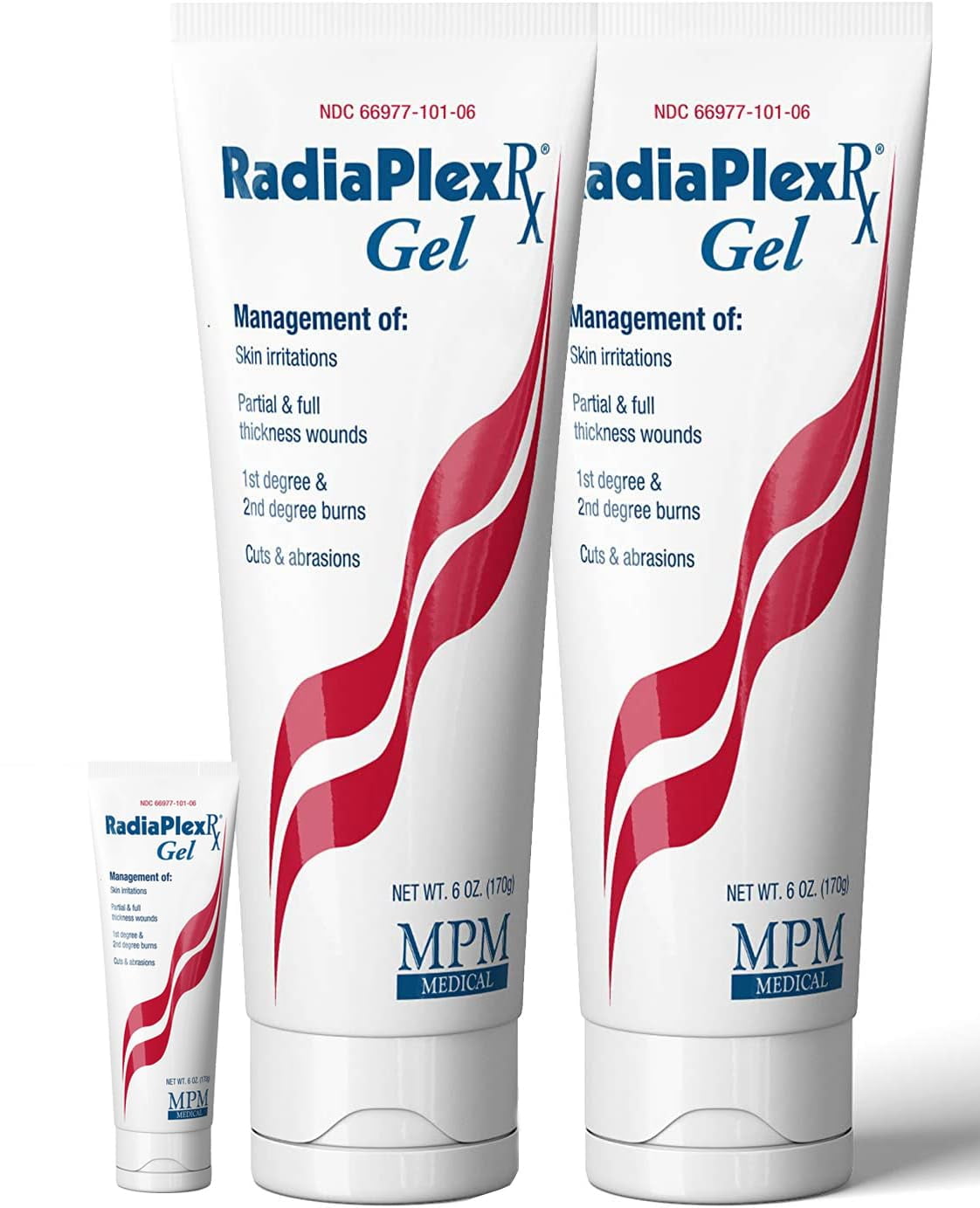 MPM Medical Radiaplex Rx MZF22 Wound Gel Dressing with Hyaluronic Acid ...