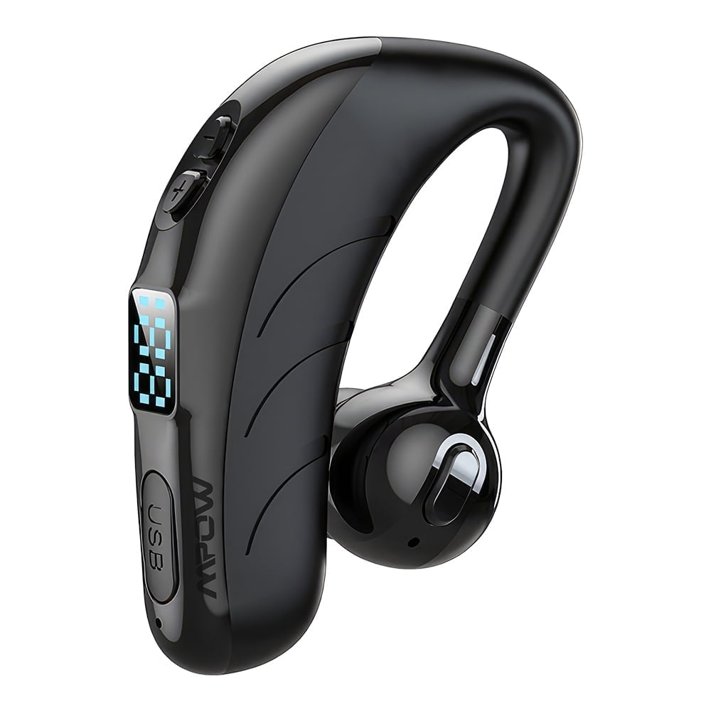 MPOW Bluetooth 5.2 Single-Ear Hook-On In-Ear Earphones, Universal Left ...