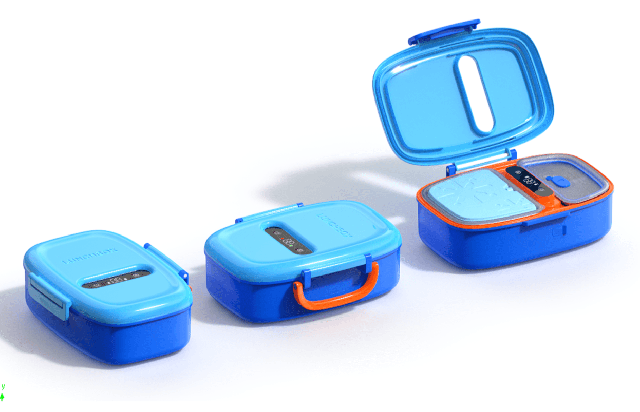 MPOW Cordless Electric Lunch Box, Heated Lunch Box for Kids, Battery ...