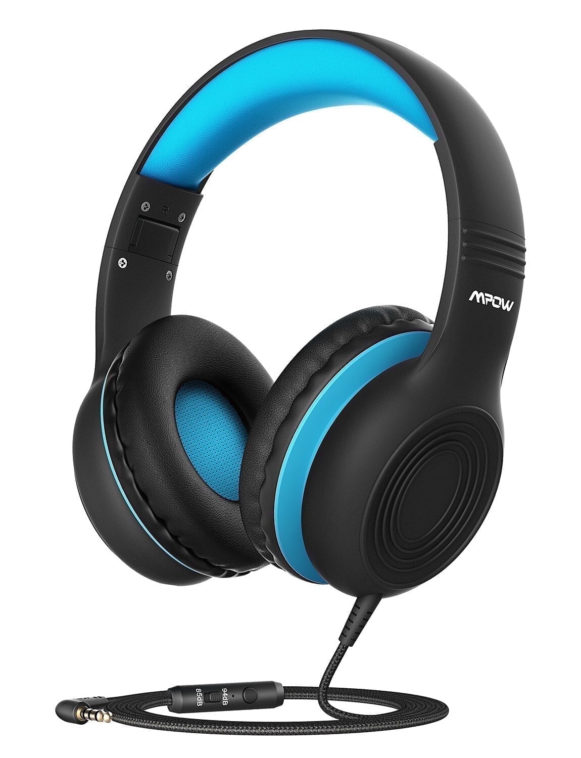 Mpow Kids Headphones, Wired HD Headphones with Mic, 85/94dB Volume ...