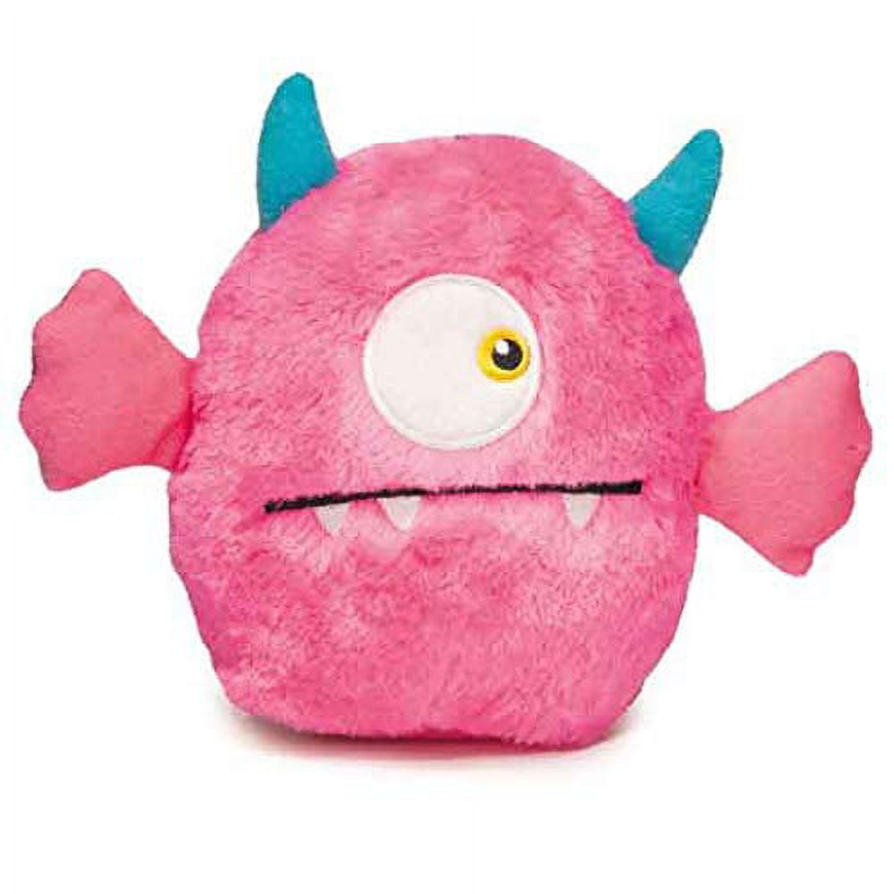 MPP Rock Monster Plush Squeaker Dog Toy, Pink - Walmart.com