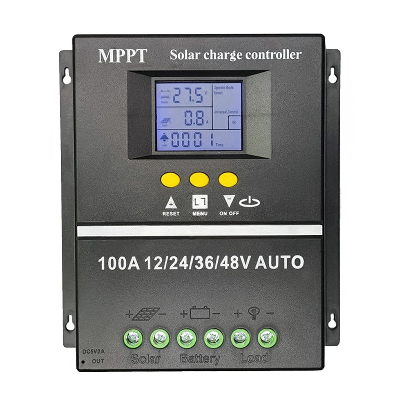 MPPT 100A/80A/60A Solar Char Controller 12V24V 36V 48V Auto Controller Solar PV Battery Charr ...