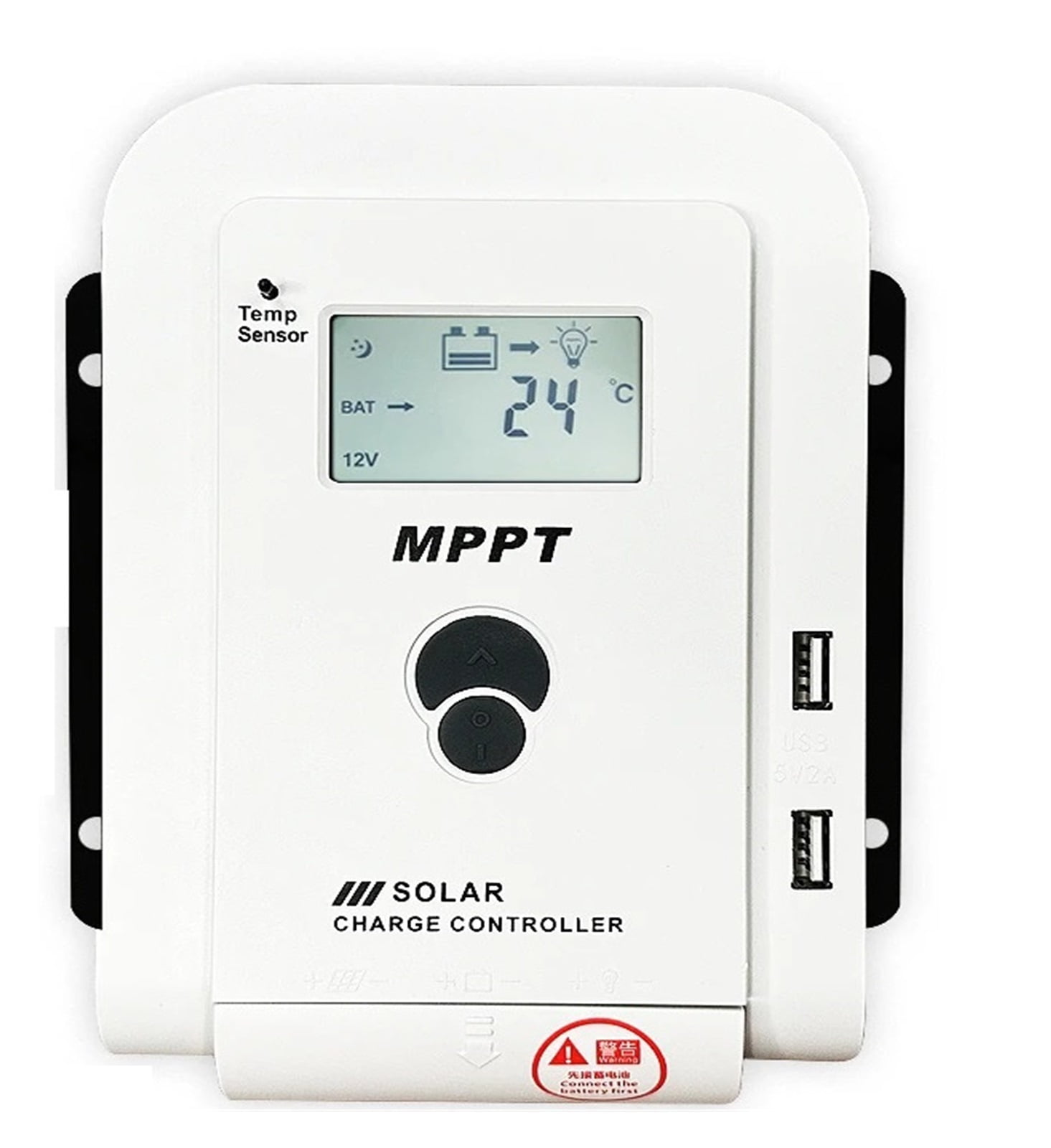 MPPT 12V/24V Auto Work 40A Solar Charger Controller Battery Charger ...