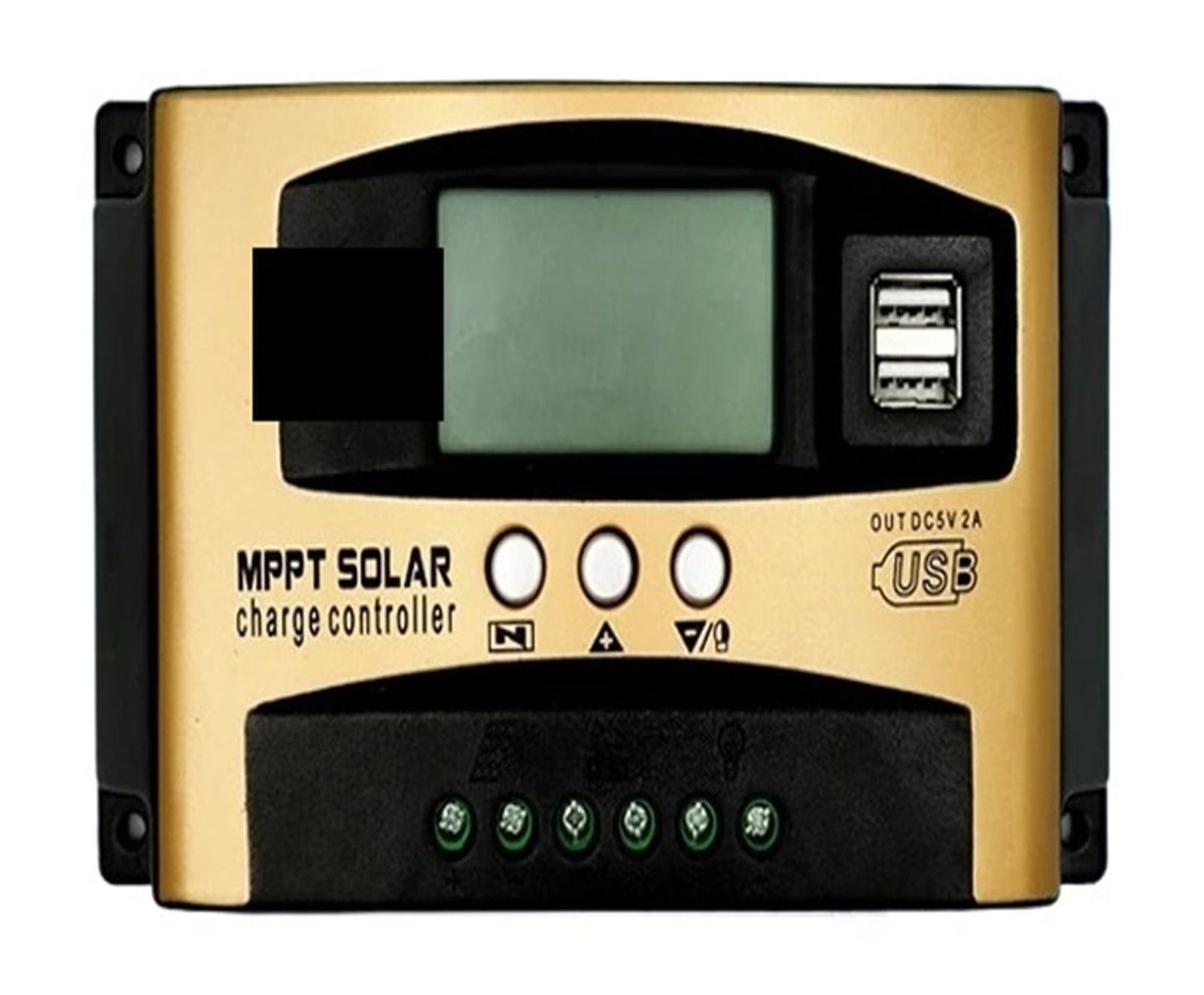 MPPT 30A 12V/24V Solar Panel Charge Controller Battery Regulator With ...