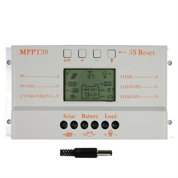 MPPT 30A Solar Charge Controller 12V 24V Auto Switch 30A Solar Panel ...