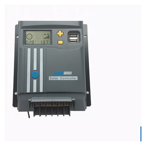 MPPT 40A/30A/20A/10A Solar Charger Controller 12V 24VAuto With WIFI LCD Display For Max PV ...