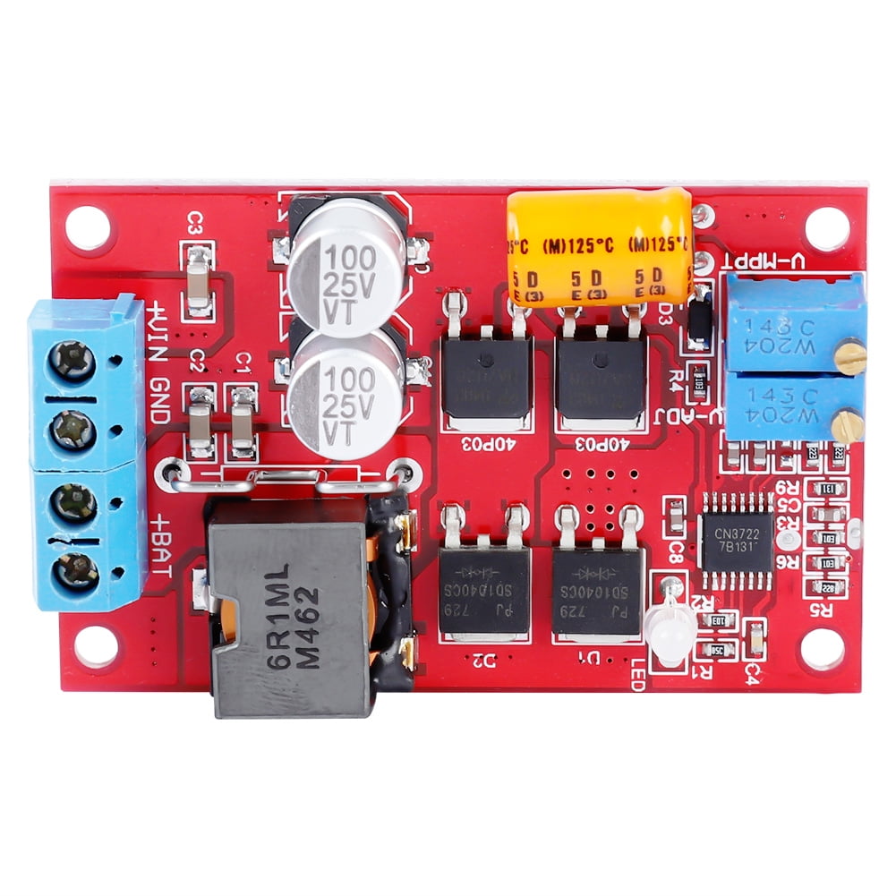 MPPT 5A Solar Charge Controller Battery Charging Module 9V 12V 18V 24V ...