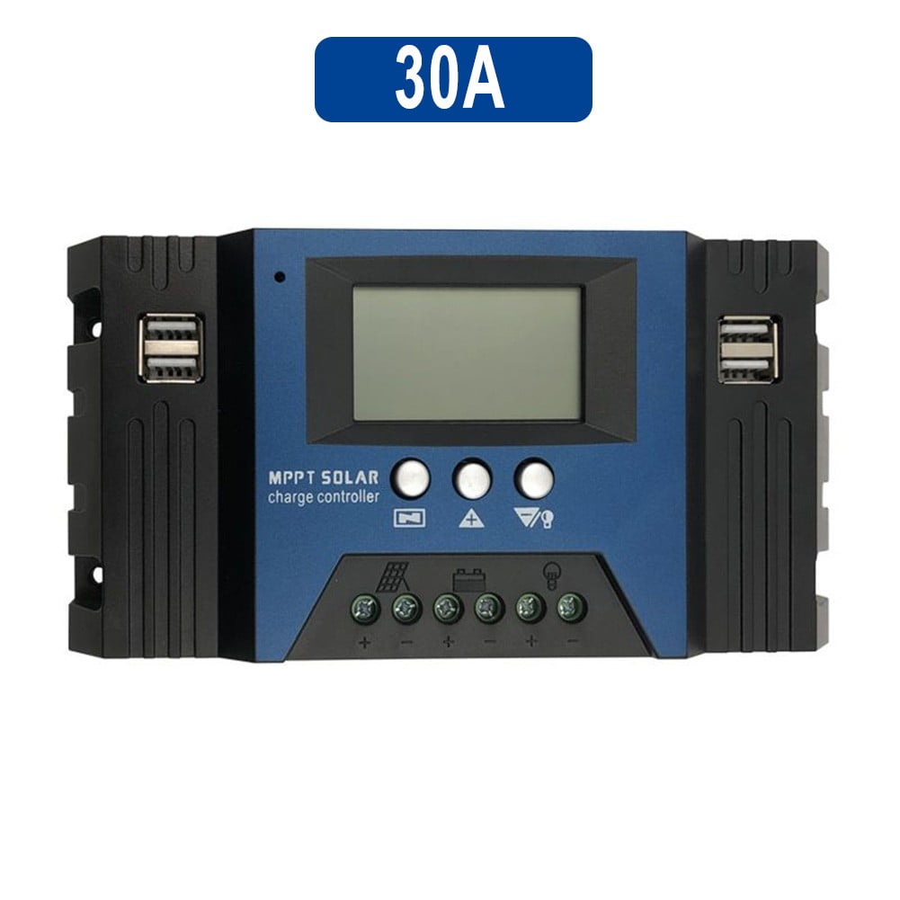 MPPT Solar Charge Controller 12V 24V 30 100A Pv Charge Controller Daul mppt-solar-charge-controller-12v-24v-30-100a-pv-charge-controller-daul