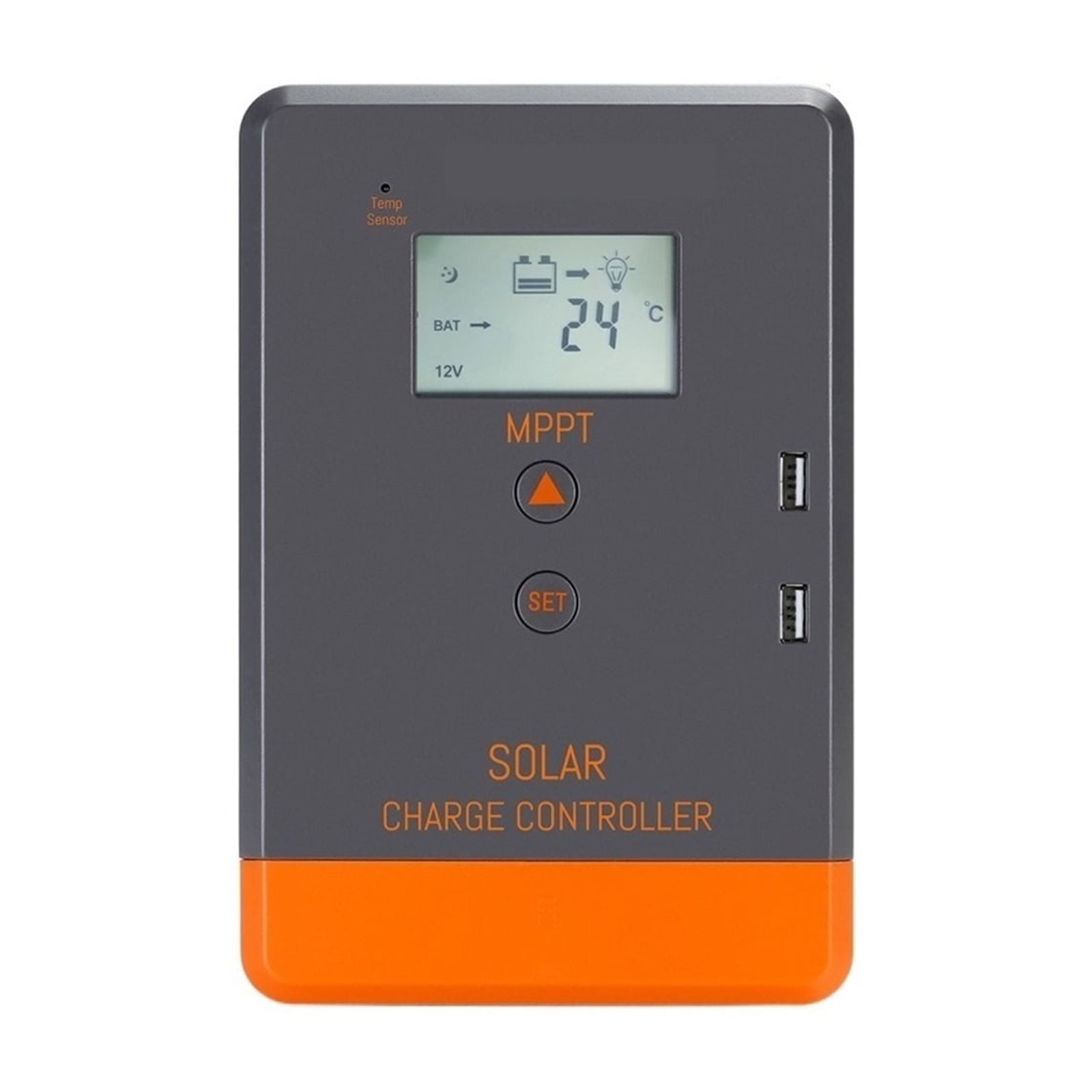 MPPT Solar Charge Controller 12V 24V AUTO Battery Regulator 40A 30A 20A Max PV 100V 75V 50V LCD ...