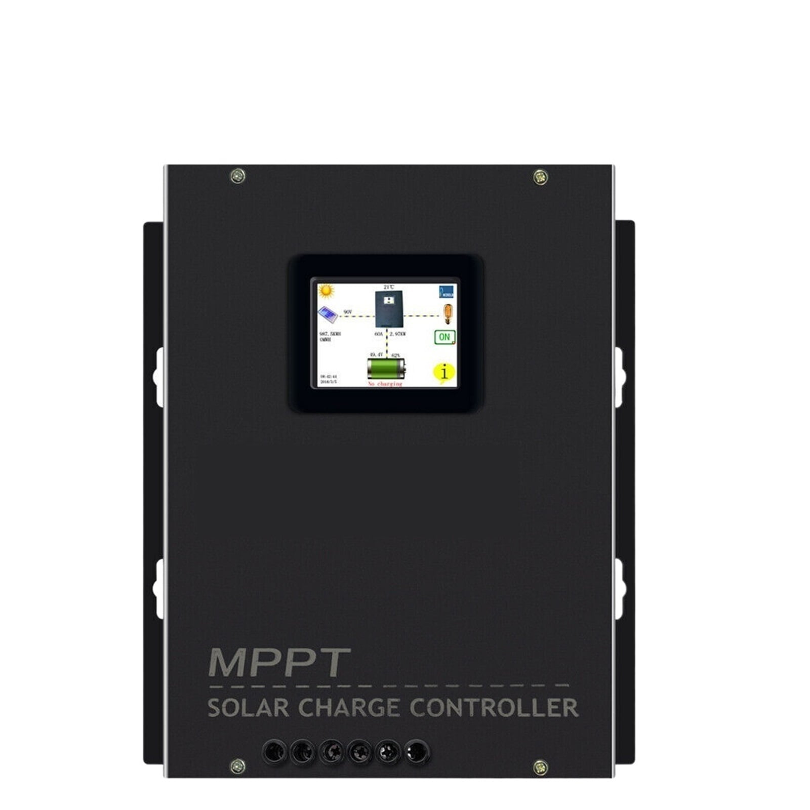 MPPT Solar Charge Controller 80A 12V/24V/48V Battery Charger Regulator ...