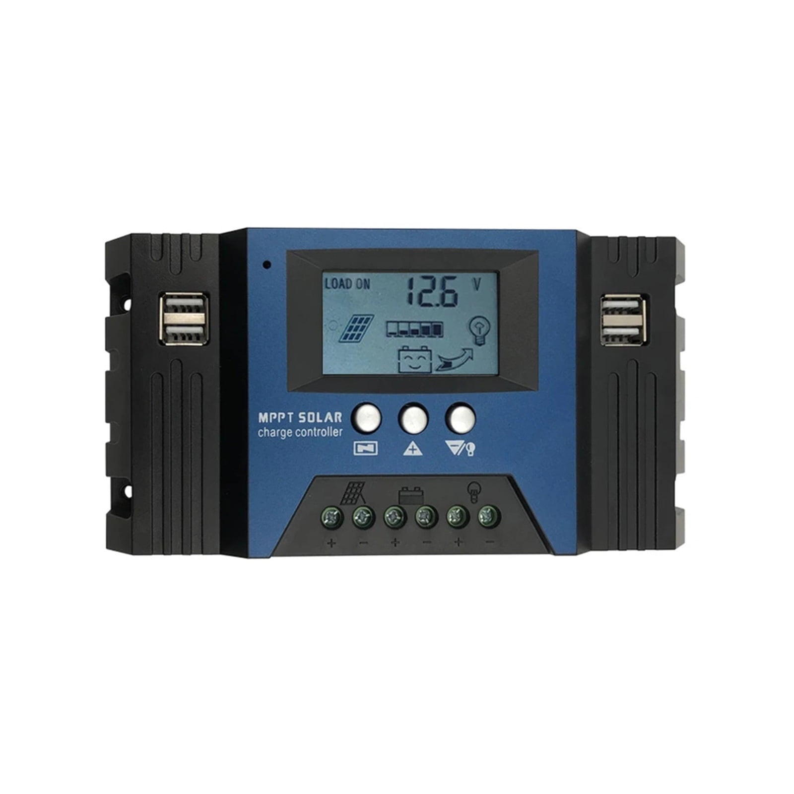 MPPT Solar Charge Controller Auto Solar Panel Controller Battery Smart ...