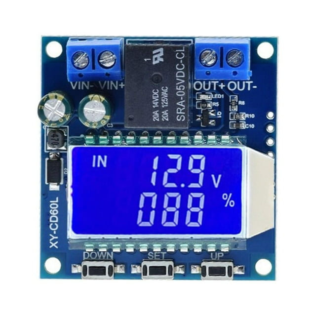 MPPT Solar Charge Controller DC6-60V Battery Control Module Voltage ...