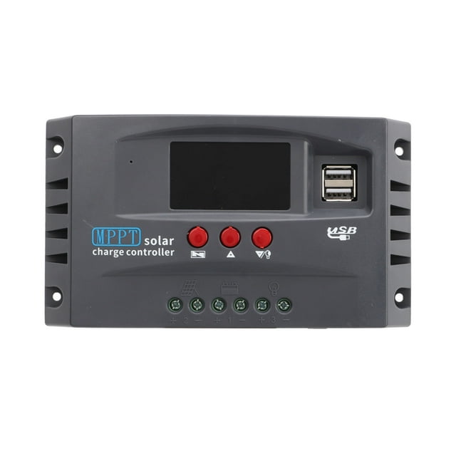 MPPT Solar Charge Controller Smart Automatic Adaptation 12V 24V 10Amp ...