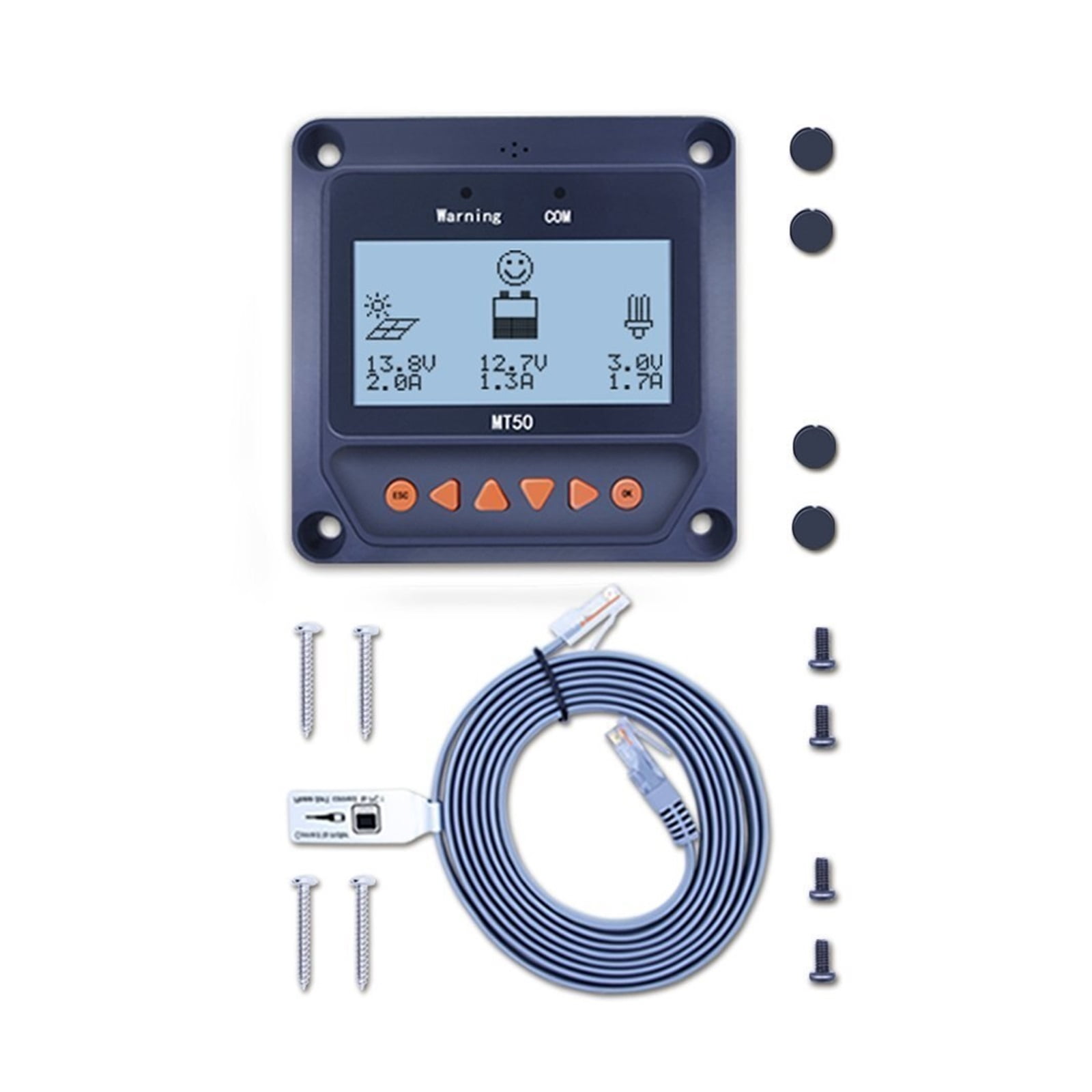 MPPT Solar Charge Controller Tracer AN BN Series Remote Meter Auto Real-Time Display System ...