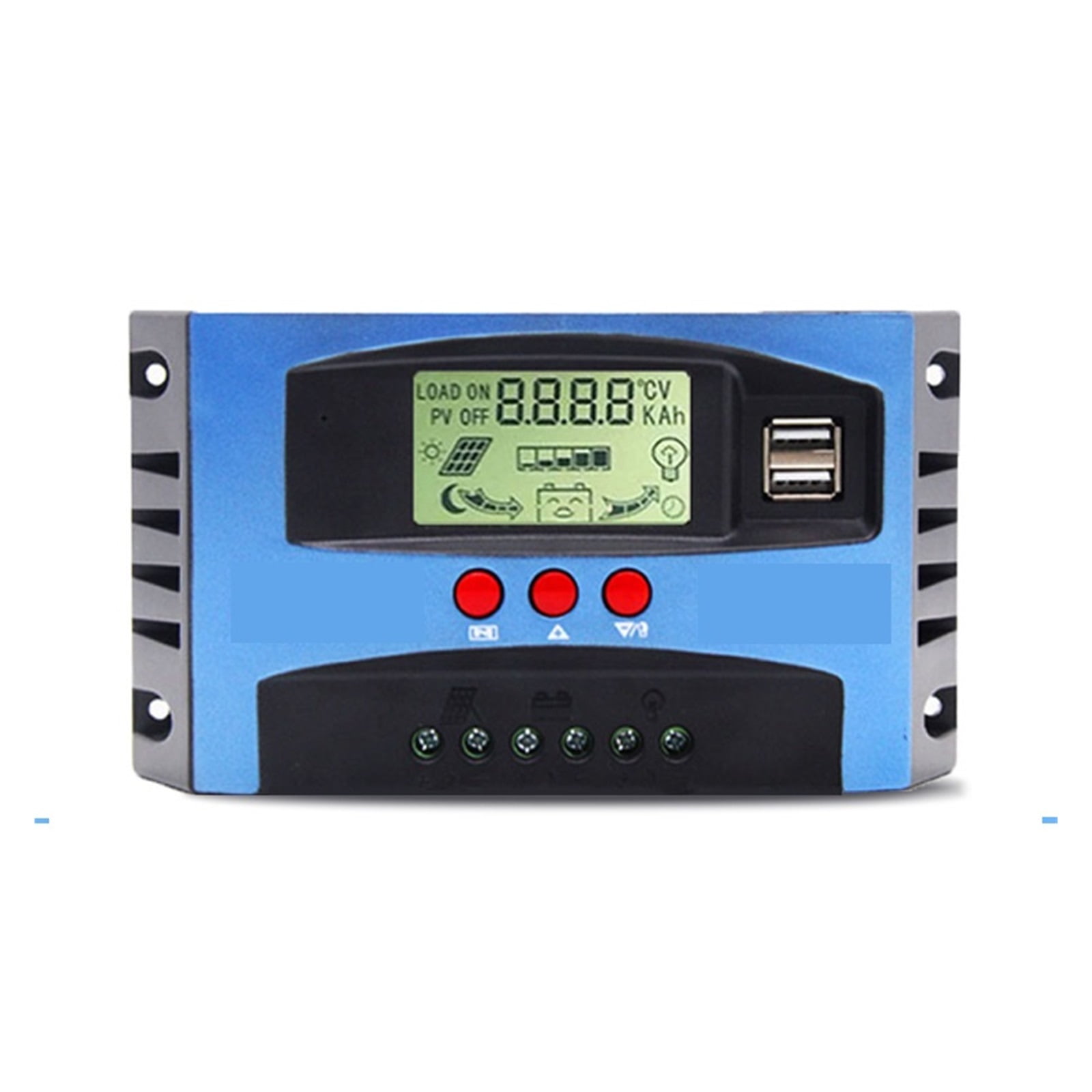 MPPT Solar Photovoltaic Charge Controller 12V/24V/100A Home Smart Charger Power Generation ...