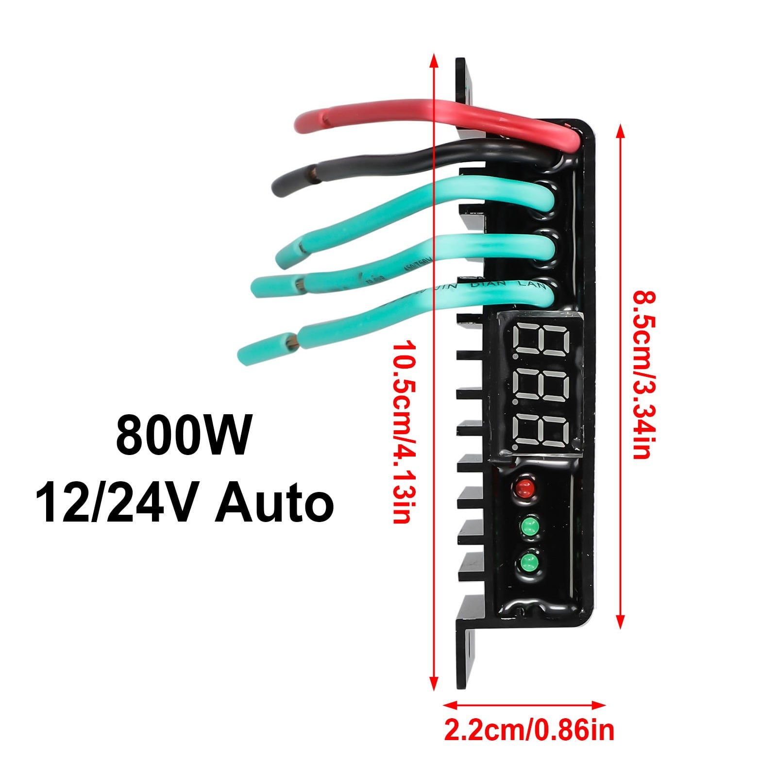 MPPT Wind Turbine Controller 500/800W-with Display And Overcharge ...