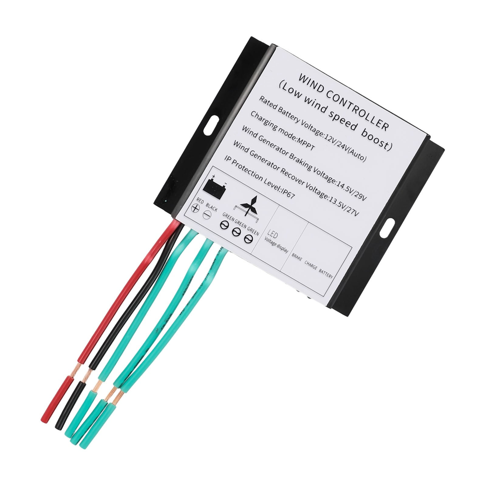 MPPT Wind Turbine Controller 500/800W-with Display and Overcharge ...