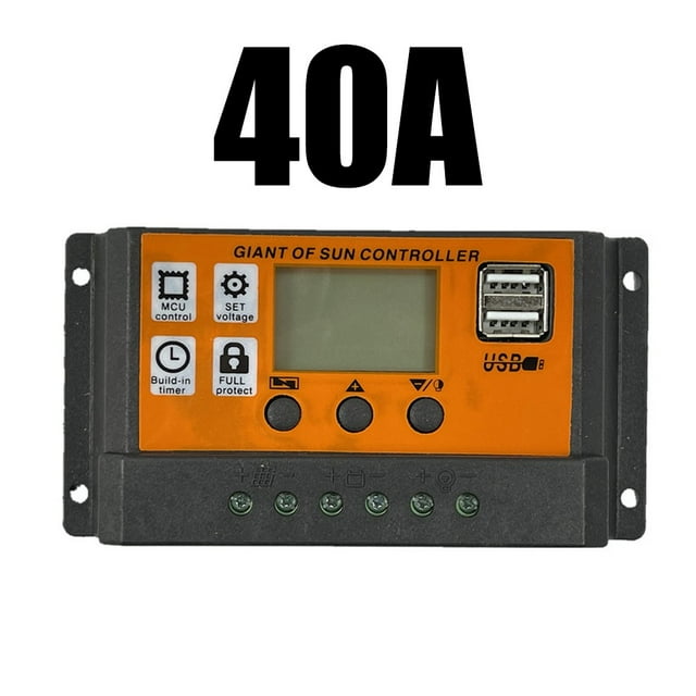 MPPT for PWM Solar Charge Controller Solar Panel Battery Regulator Dual ...