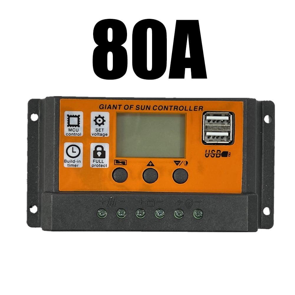 MPPT for PWM Solar Charge Controller Solar Panel Battery Regulator Dual ...
