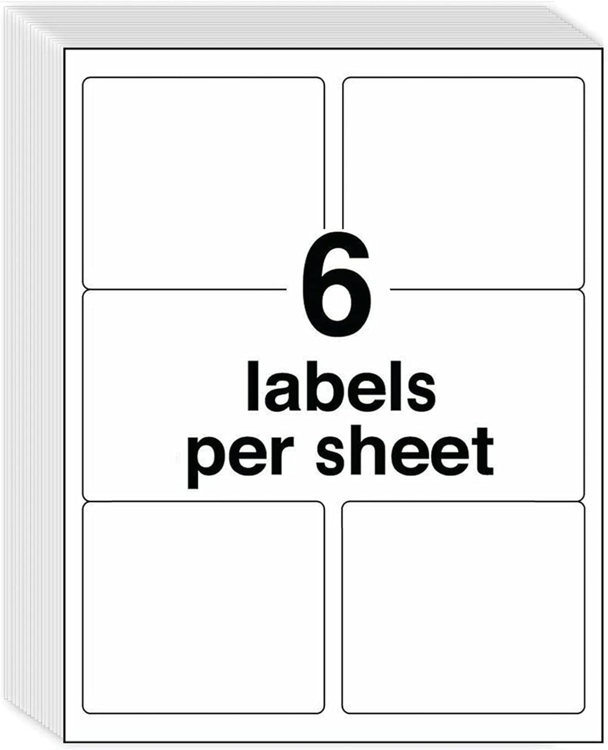 MPRT 1000 Sheets 3-1/3" x 4" Shipping Address Labels Printable Label ...