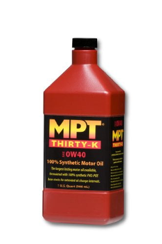 MPT Industries MPT29 0W/40 Hi-Performance Fully Synthetic Motor Oil - 1 ...